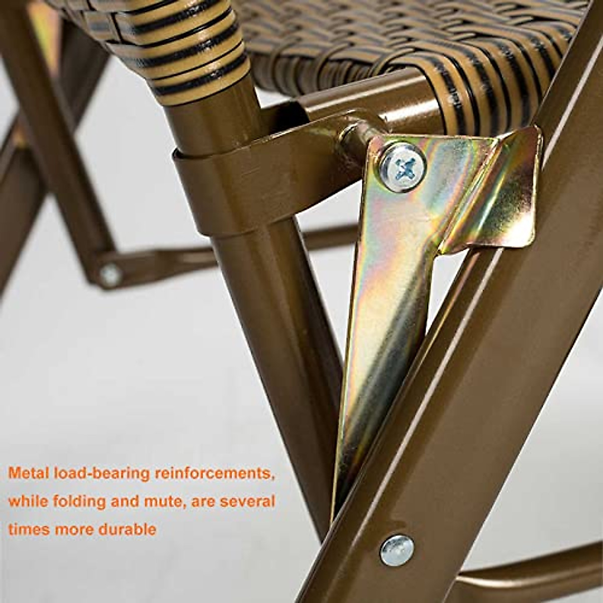 ABaippj Folding Zero Gravity Sun Lounger Chair Garden Sun Bed Reclining - Perfect for Home, Patio, Decking, Holiday, Beach