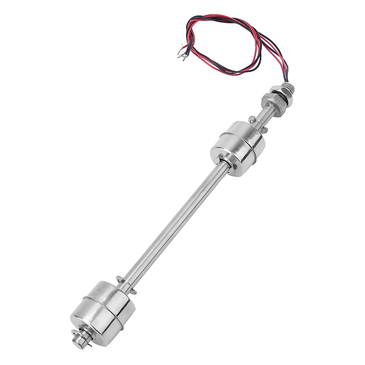 MUNEFE Water s Sensor, Vertical Float Switch, s Float Sensor Switchs for Appliance Water s Control(Float 200mm)