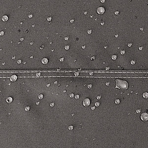 Classic Accessories Ravenna Water-Resistant 108 Inch Rectangular/Oval Patio Table & Chair Set Cover with Umbrella Hole, Outdoor Table Cover