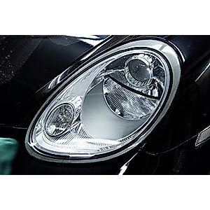 Autoglym Headlight Restoration Complete Kit, Quickly Restore Cloudy And Discoloured Headlights, Designed For Use With An Electric Drill, Includes Sanding Discs, Restoring Compound And Microfibre Cloth