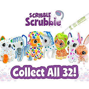 Crayola Scribble Scrubbie Pets, Cats, Kids Toys, Gift for Girls & Boys, Age 3, 4, 5, 6