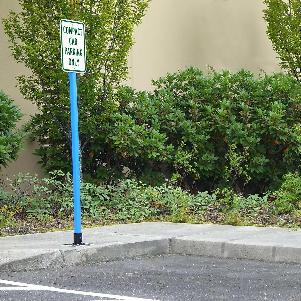 SmartSign "Compact Car Parking Only" Sign | 12" x 18" 3M Engineer Grade Reflective Aluminum