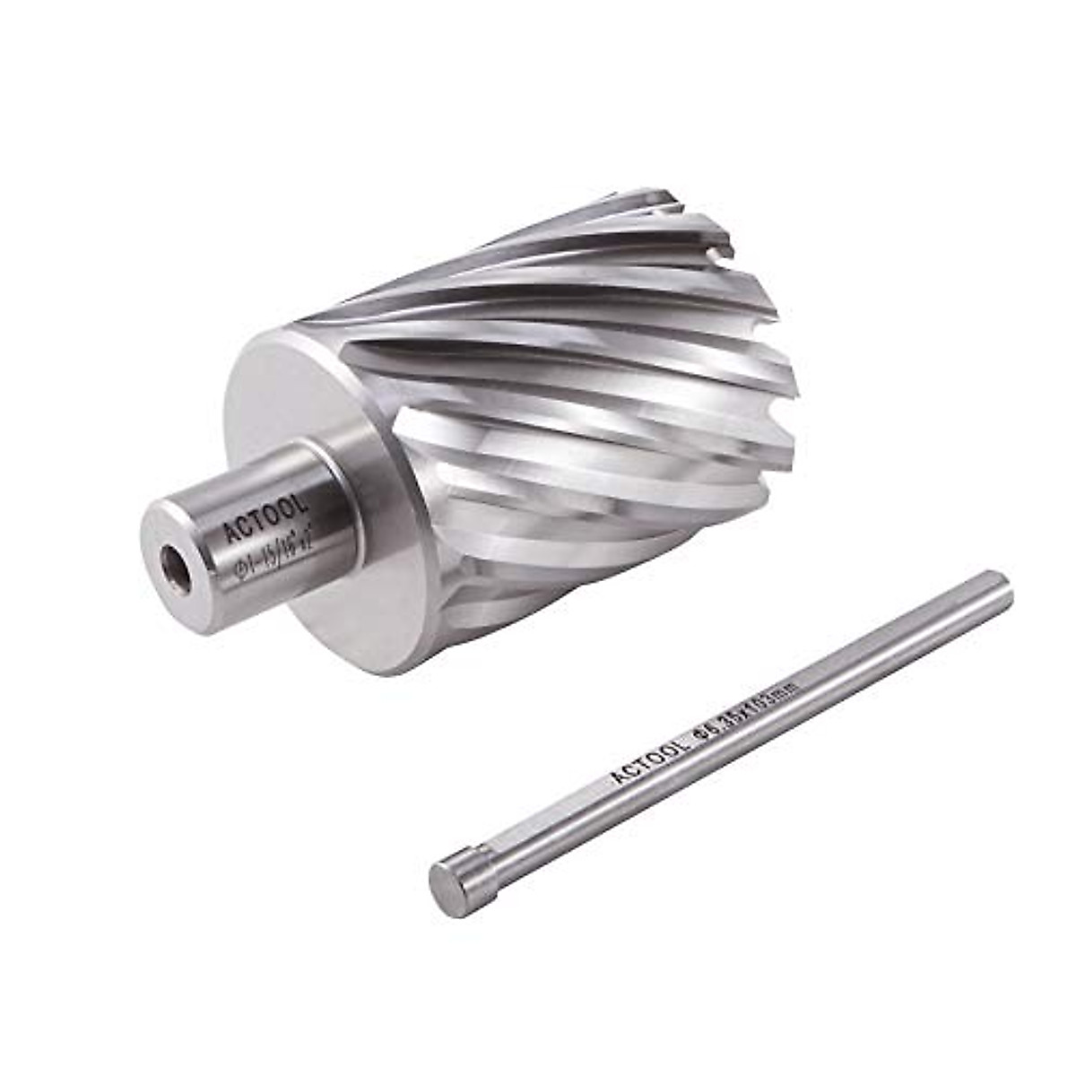 ACTOOL 1-15/16" Diameter × 2" Depth of Cut HSS ANNULAR CUTTER with 3/4'' Weldon Shank