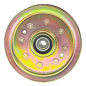 Antanker Flat Idler Pulley Replaces for Cub Cadet 756-04129 956-04129 956-04129C 756-04129B 756-04129C MTD 753-08171 Fits 38" 42" 46" 54" Decks