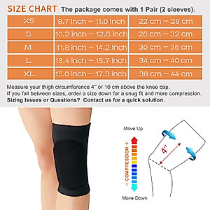 DANCEYOU Dance Knee Pads Hard Sponge Volleyball Knee Brace for Big Kid Teen Adults Football Pole Dancer Workout Knee Protector, Tan, XL