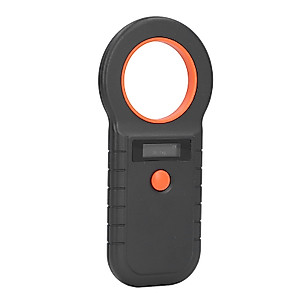 Pet Microchip Scanner, RFID Portable Animal Chip ID Scanner with OLED Display, 800mAh Rechargeable Pet Microchip Reader Support EMID/FDX B / 128 Records for Dog Pig Animal