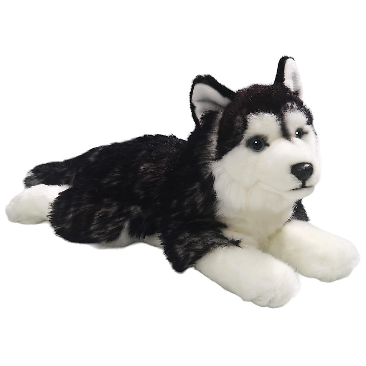 Carl Dick Husky 14 inches, 32cm Overall Length, Plush Toy, Soft Toy, Stuffed Animal 2783