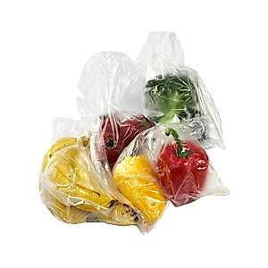 Iwatani Material Plastic Bags, Eye Wraps, TOUCH L, 400 Pieces, Approx. 9.1 x 13.4 inches (230 x 340 mm), Made in Japan, Commercial Use, Large Capacity, Plastic Bags, Food Packaging
