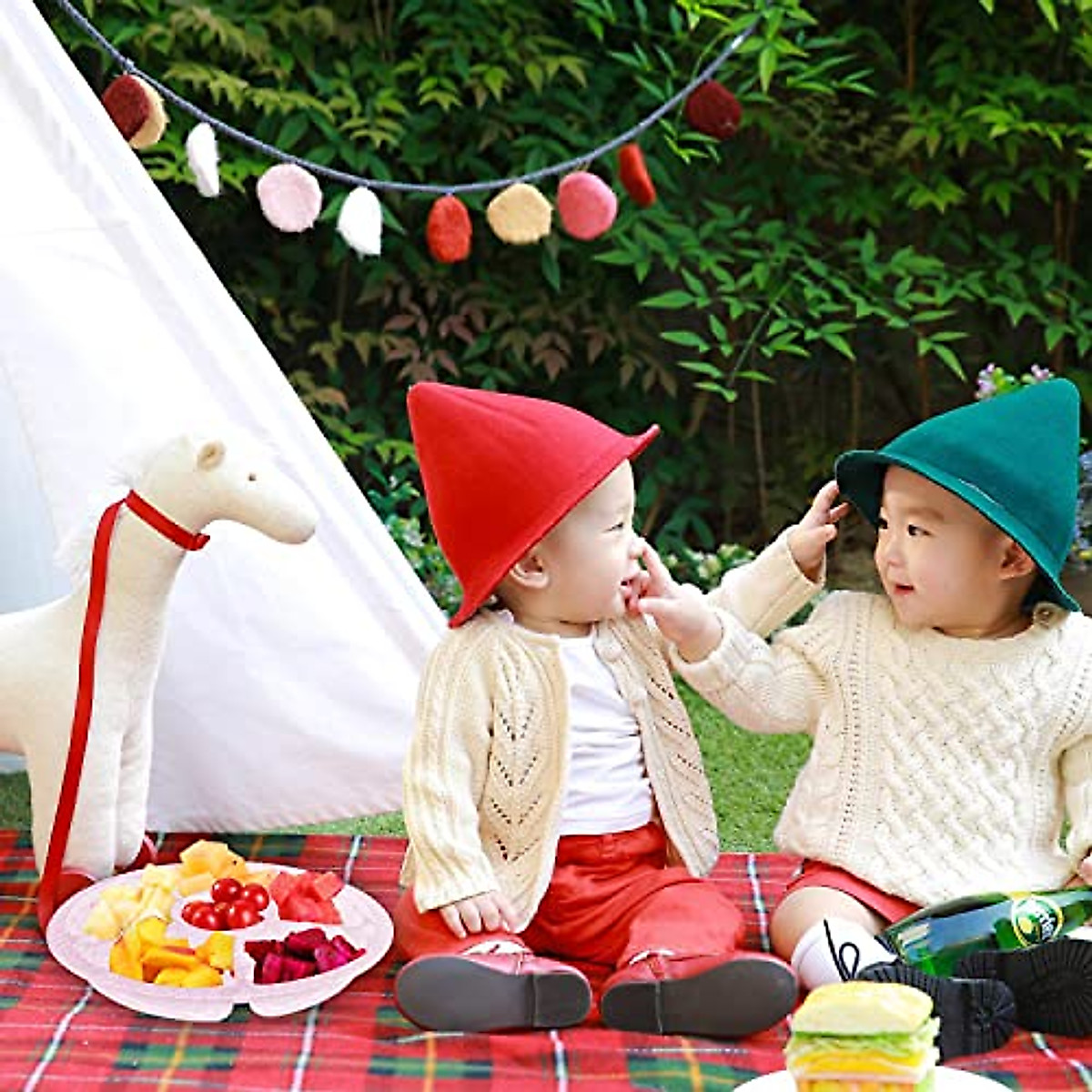 12 Pack Plastic Appetizer Trays with Lids,Disposable Compartment Serving Platters,6 Sectional Catering Trays for Serving Food