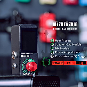 MOOER Radar Guitar Speaker CAB Simulator