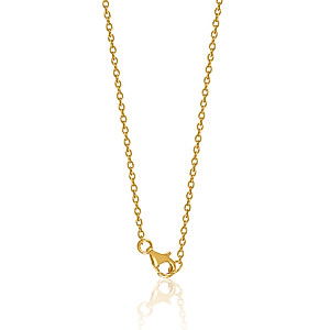 Disney Minnie Mouse Custom Name Necklace - 14k Gold over Sterling Silver Name Necklace Personalized, Minnie Mouse Face