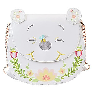 Disney Winnie the Pooh Cosplay Folk Floral Crossbody Bag