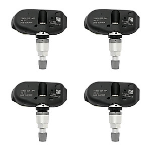 Tire Pressure Sensor 315MHz TPMS 4PCS Compatible with 04-06 Acura MDX 05-08 Acura RL Pilot & More Replaces# 06421-S3V-A04