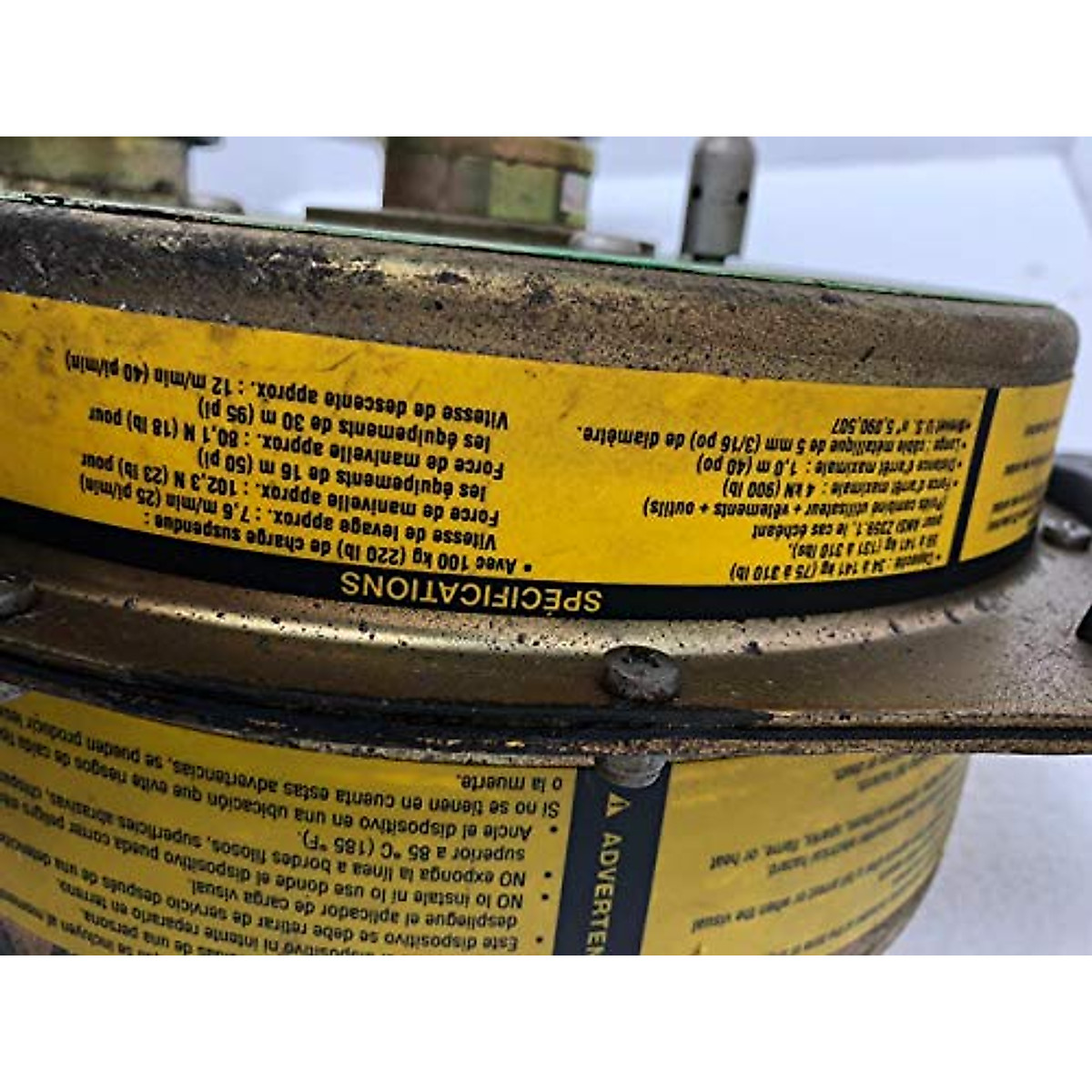 MSA Lynx 10011744 SELF-RETRACTING Lifeline Emergency Rescue 50 FT. Length