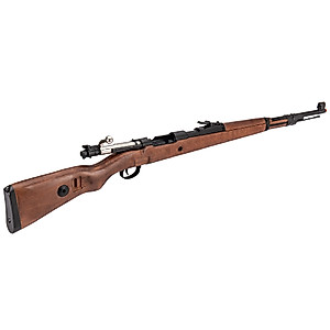 Kar 98K WWII German Infantry Realistic Cycling Bolt Action Airsoft Rifle- Real Wood