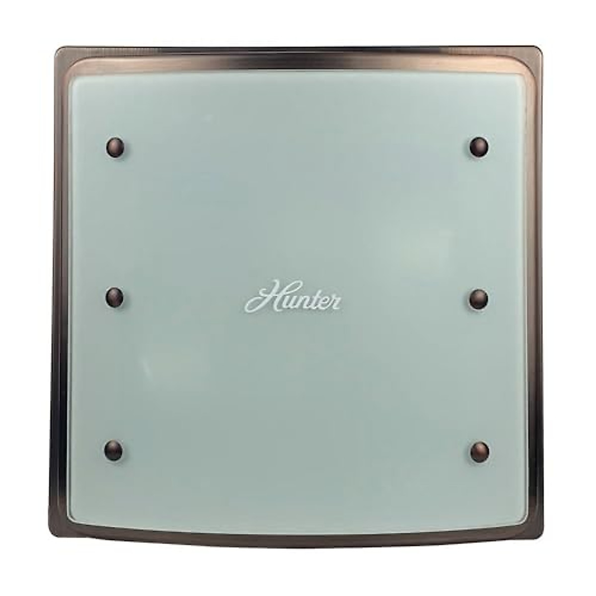Hunter Ellipse 100 CFM Ceiling Exhaust Bath Fan with Light and Night Light - Imperial Bronze