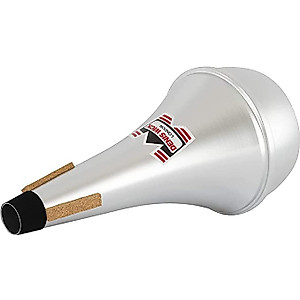 Denis Wick Trombone Straight Mute DW5505 | Metal Mute For Trombone | Mute For Low Tone Register | Straight Mute For Performance | 3.9” x 11.42” x 1.6”