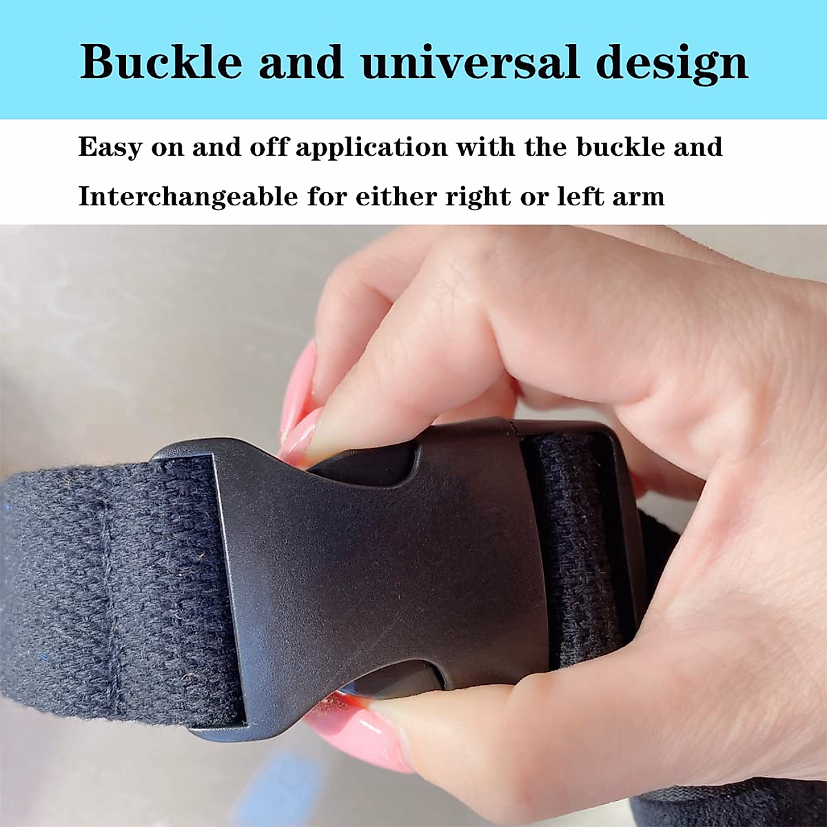 Ledhlth Mesh Kids Arm Sling Black for Shower Shoulder Immobilizer Brace Support for Broken Shoulder Elbow Arm Wrist Injury Children Pediatric Toddler Girls Boys left right, Kids L