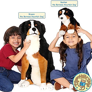TigerHart Bastien The Bernese Mountain Dog - 13 Inch Stuffed Animal Plush