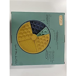 CHEWFFON Interactive Spinning Dog Puzzle Toy and Slow Feeder, Dog Enrichment Toys, Dog Game for IQ Training and Mental, Food Bowls for Small,Medium and Large Dogs