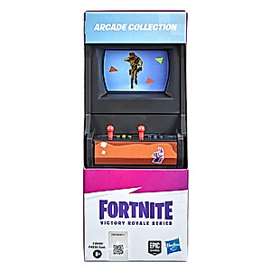 FORTNITE Victory Royale Series Arcade Collection Blue Arcade Machine Collectible Toy with Accessories - Ages 8 and Up, 6-inch