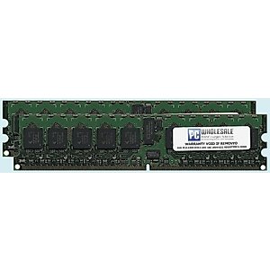 348106-B21 - HP MEM 8GB KIT (2x4GB) PC3200 DDR2 DUAL RANK