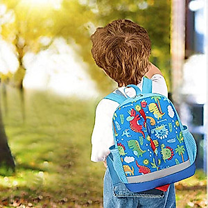 HWJIANFENG Kids Backpack Toddler Backpack Cute Mini Dinosaur Backpack for Boys Baby Daycare Bag Schoolbag Boys Girls
