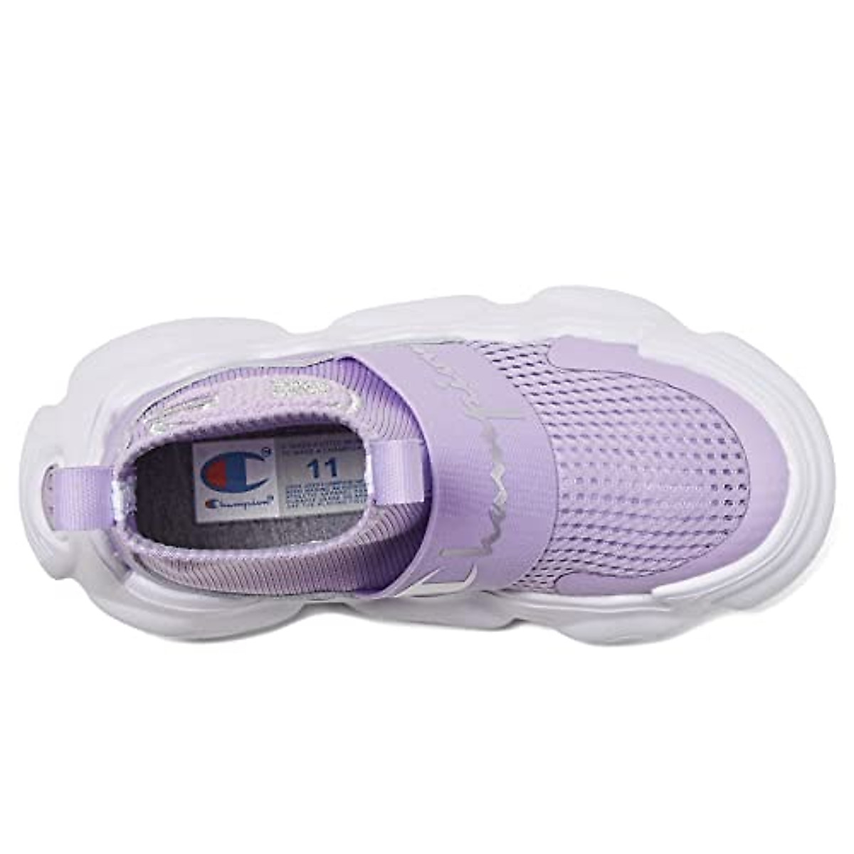 Champion Girl's Meloso Rally Pro (Little Kid) Pure Lavender/White 13 Little Kid M