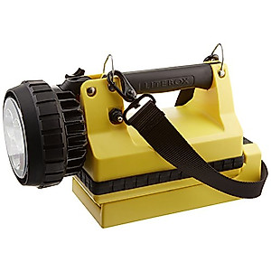 Streamlight 45881 E-Spot Firebox Lantern Vehicle Mount System with DC Charge Cord and Mounting Rack, Yellow