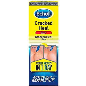 Scholl Cracked Heel Repair Cream Active Repair K+ Visible Results In 3 Days 60ml