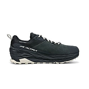 ALTRA Men's AL0A7R6R Olympus 5 Low GTX Trail Running Shoe, Black - 12.5 M US