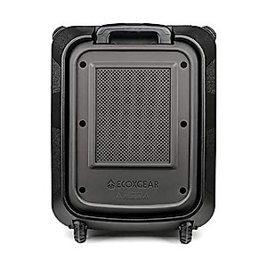 ECOXGEAR EcoBoulder+ GDI-EXBLD810 Rugged Waterproof Floating Portable Bluetooth Wireless 100 Watt Speaker and PA System (Gray)
