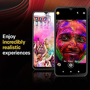 Yezz Art 2 Pro | 2021 | Long Lasting Battery | 3/64GB | 16MP Triple Camera | Unlocked smarpthone | 1 Year Warranty in The U.S. | Graphite Black