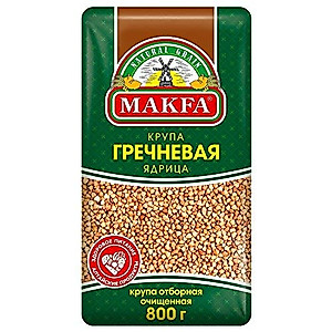 Premium Buckwheat Groats 800g, 28.2 Oz (Pack of 6)