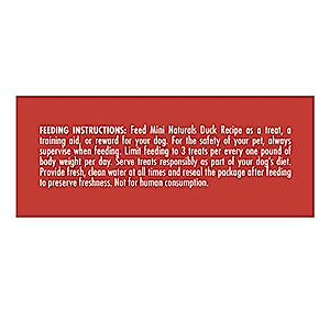 Zuke's Mini Naturals Training Dog Treats Duck Recipe - 16 Oz Bag