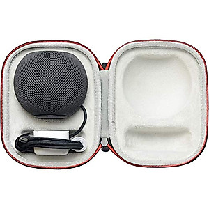 Travel Case for Apple HomePod Mini,Apple HomePod Mini Smart Audio EVA Hard Portable Storage Box,Suitcase Dustproof and Shockproof Apple HomePod Mini Carry Case