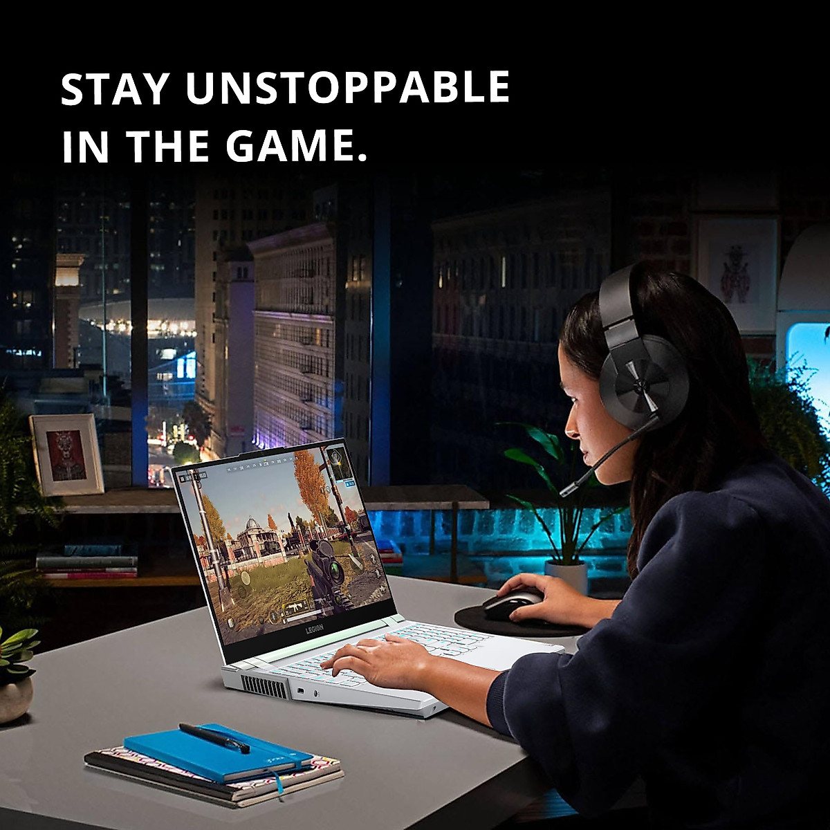 Lenovo Legion 5 15.6 FHD 165Hz Gaming Laptop, AMD Ryzen 7 5800H, 32GB RAM, 2TB PCIe SSD, NVIDIA GeForce RTX 3070, Backlit Keyboard, 720P Webcam, Stingray, Win 11, 32GB Hotface USB Card