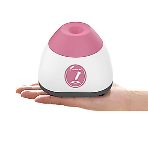 JOANLAB Vortex Mixer Shaker 50ml Laboratory Mini Nail Polish Paints Tattoo Ink Pigments Mixer,Touch Function Scientific Lab Vortex Shaker (Pink)