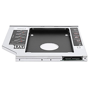 Qinlorgo Notebook Optical Drive 79.5mm MSATA/NGFF SSD/HDD Hard Drive PC for Notebook Office Home