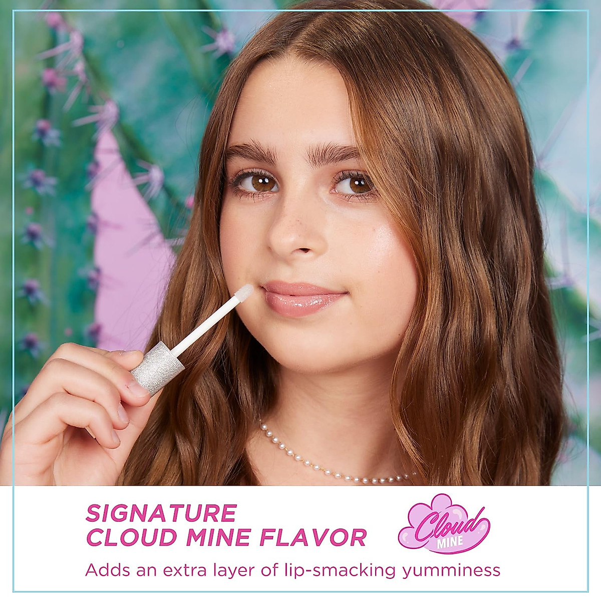 Petite 'N Pretty 10K Shine Lip Gloss for Girls (Gia Pink) - Makeup for Kids, Tweens, Teens - High Shine, Soft, Hydrating, Lightweight, Made in the USA