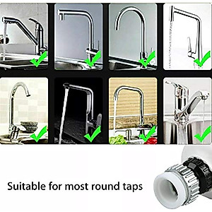 360 Degree Rotating Faucet Movable Kitchen Tap Head Water Saving Nozzle Sprayer