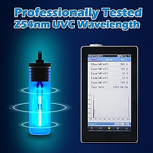 TARARIUM Aquarium Lamp 3W Mini Fish Tank Clean Green Light Submersible Use in Filter Area for 5-55 Gallon Fish Tank Pond Cloudy Water Clean and Clear