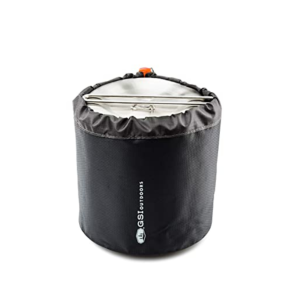 GSI Outdoors Glacier Stainless Dualist Backcountry Mess Kit I 2-Person Camping or Backpacking Cookware Set