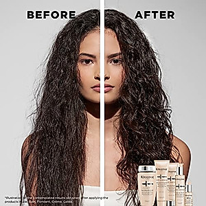 KÉRASTASE Curl Manifesto Hydratation Essentielle Conditioner, Lightweight Conditioner, Detangles, Smooths & Prevents Frizz for All Wavy, Very Curly & Coily Hair, 8.5 Fl Oz