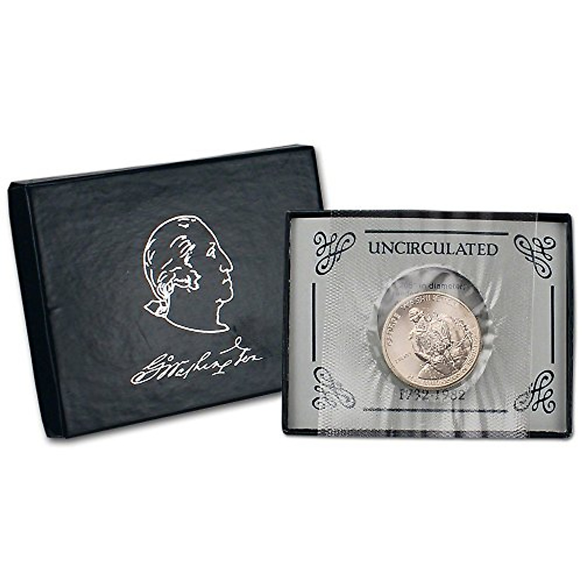 1982 S US Commemorative Uncirculated Silver Half Dollar George Washington 50C OGP US Mint (1/2) Proof DCAM US Mint