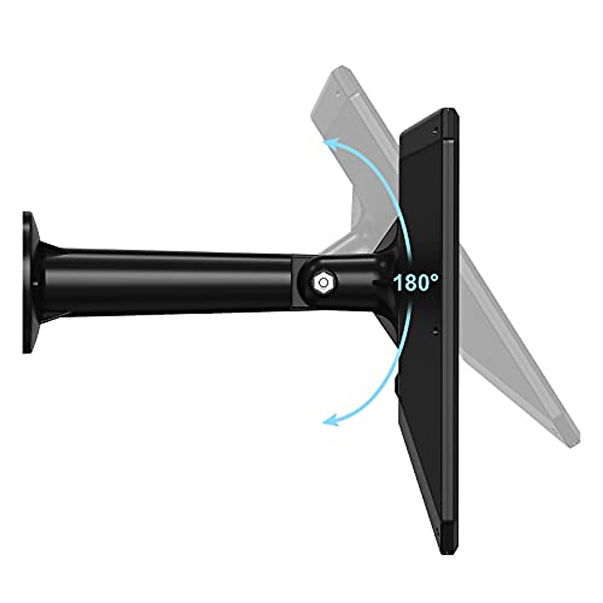 5W Solar Panels Compatible with Eufycam 2/2 Pro/2C/2C Pro/E, Waterproof Solar Powered Battery Charger for EufyCam with Visual LED Indicator, Wall Mounting Bracket Ground Stake -13ft Cable