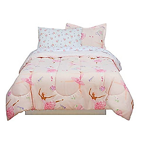 Kidz Mix Dancing Ballerinas Bed in a Bag, Twin