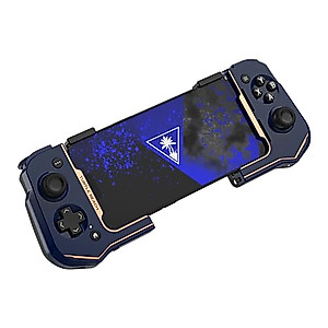 Turtle Beach Atom Mobile Game Controller with Bluetooth for Cloud Gaming on iPhone with Compact Shape, Console Style Controls & Low Latency Bluetooth – Cobalt Blue
