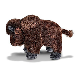 Wild Republic Bison Plush, Stuffed Animal, Plush Toy, Gifts for Kids, Cuddlekins 8 Inches