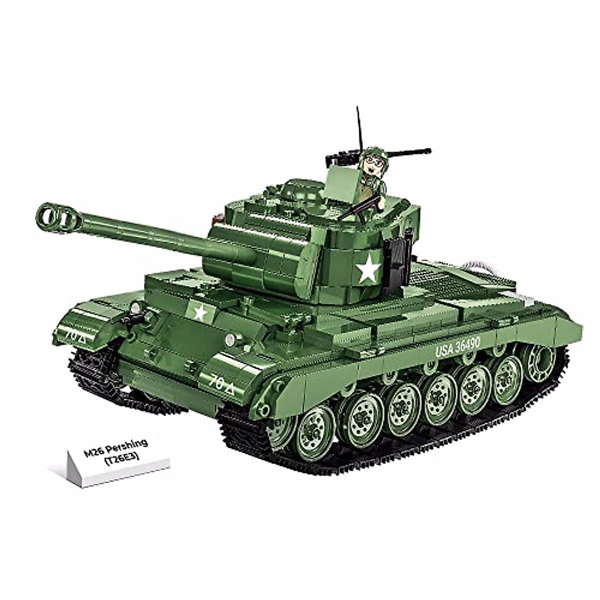 COBI Historical Collection World War II M26 Pershing (T26E3) Tank